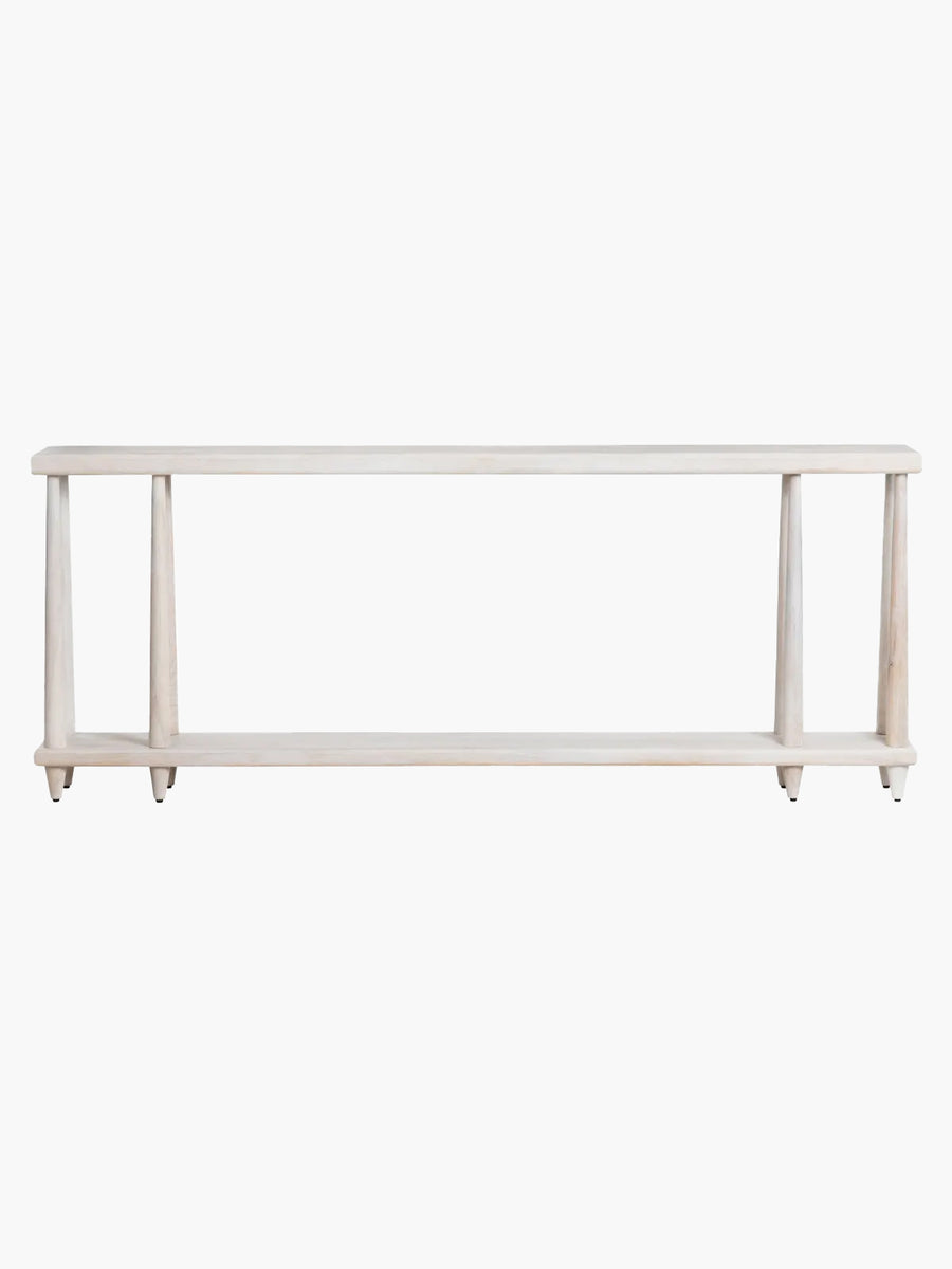 Briarcliffe White Console – Celadon at Home