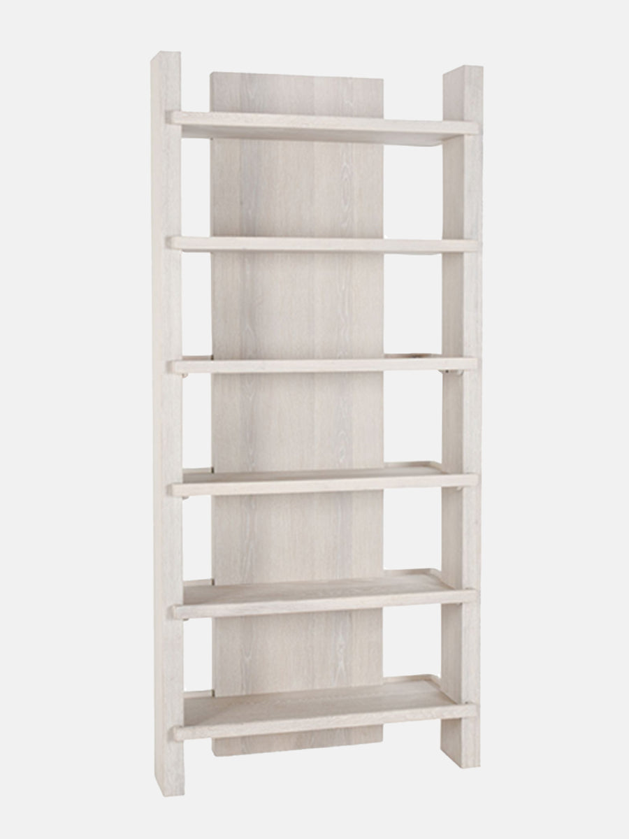 Doku Whitewash Bookcase – Celadon at Home