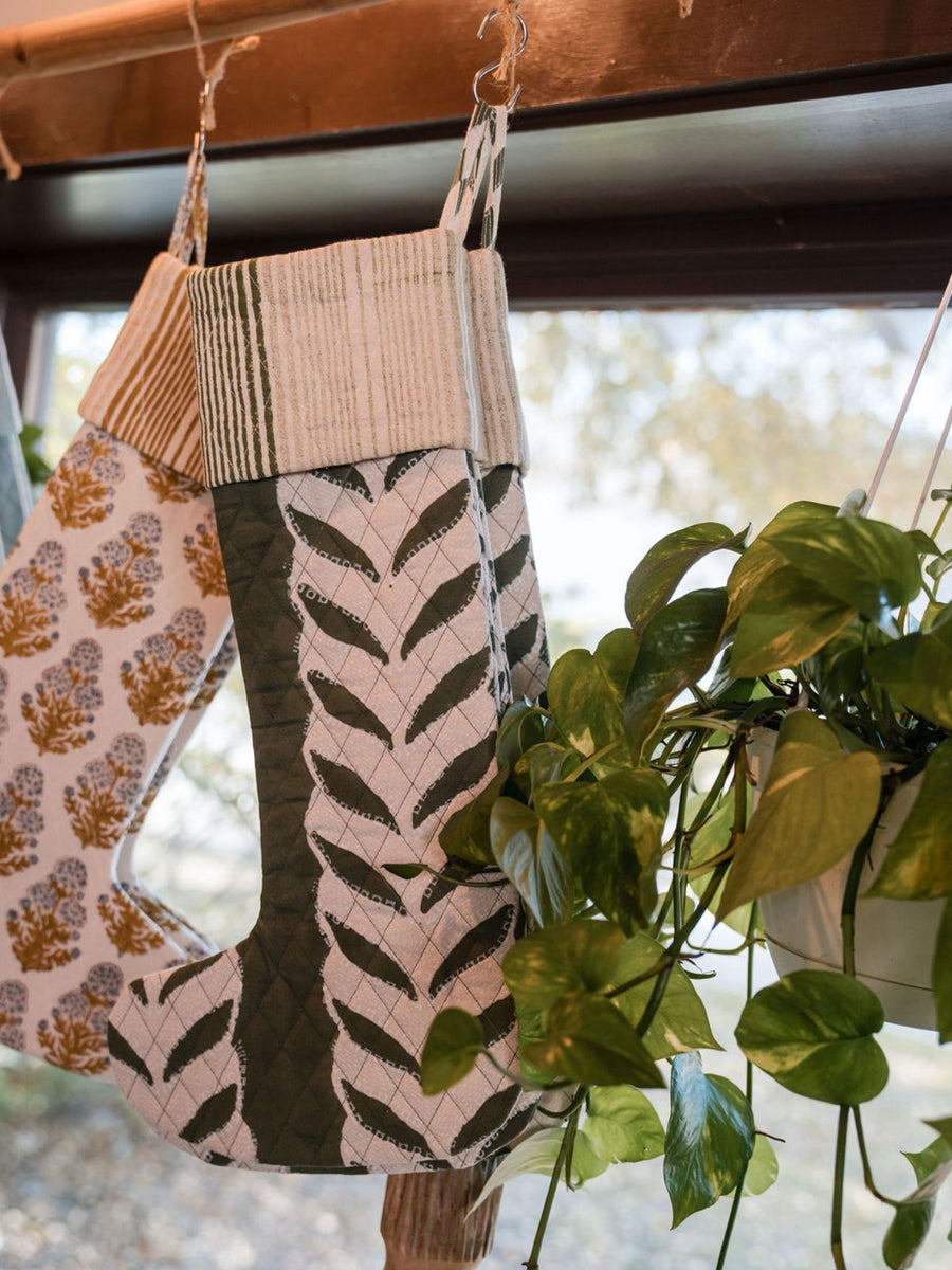 Celadon x Filling Spaces Marigold Mustard Stocking – Celadon at Home