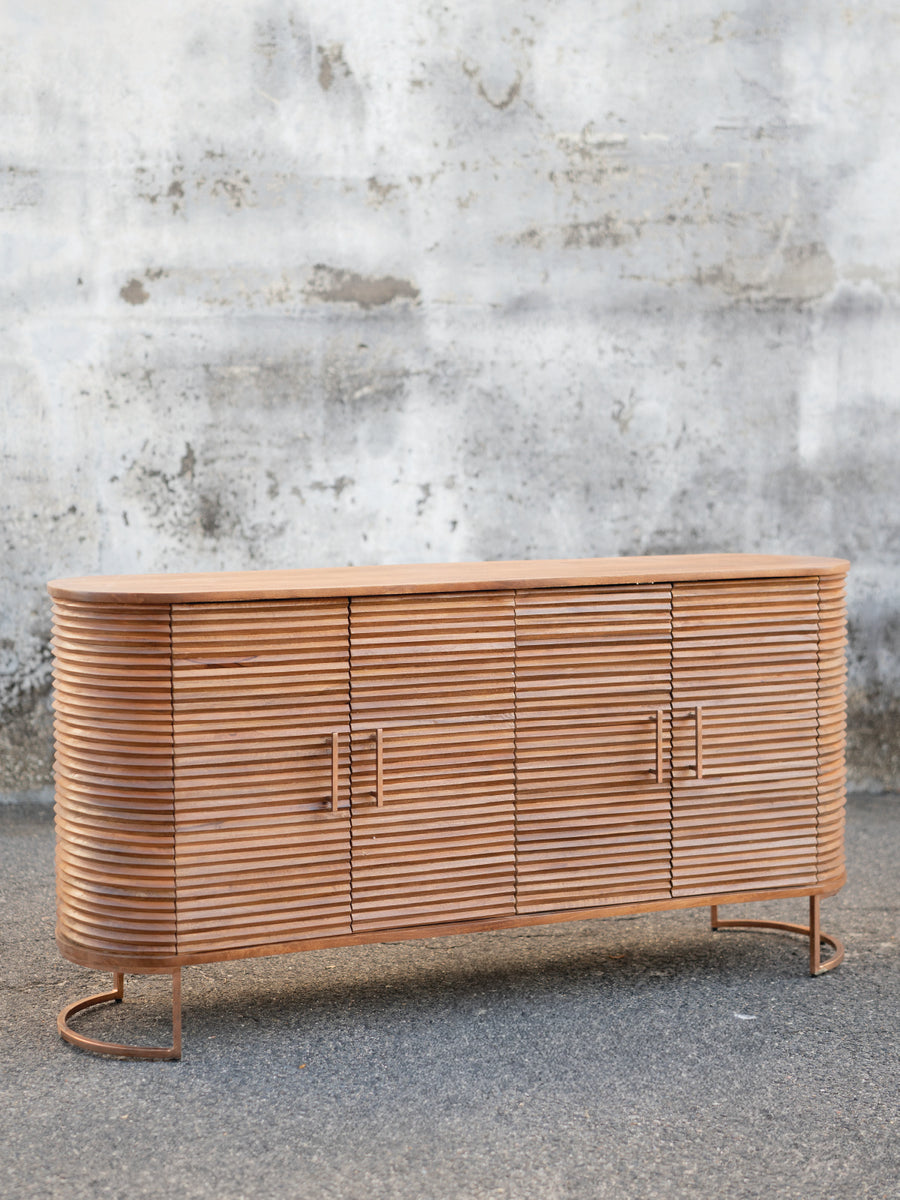 Large Wooden Bevel 4 Door Capsule – Celadon at Home