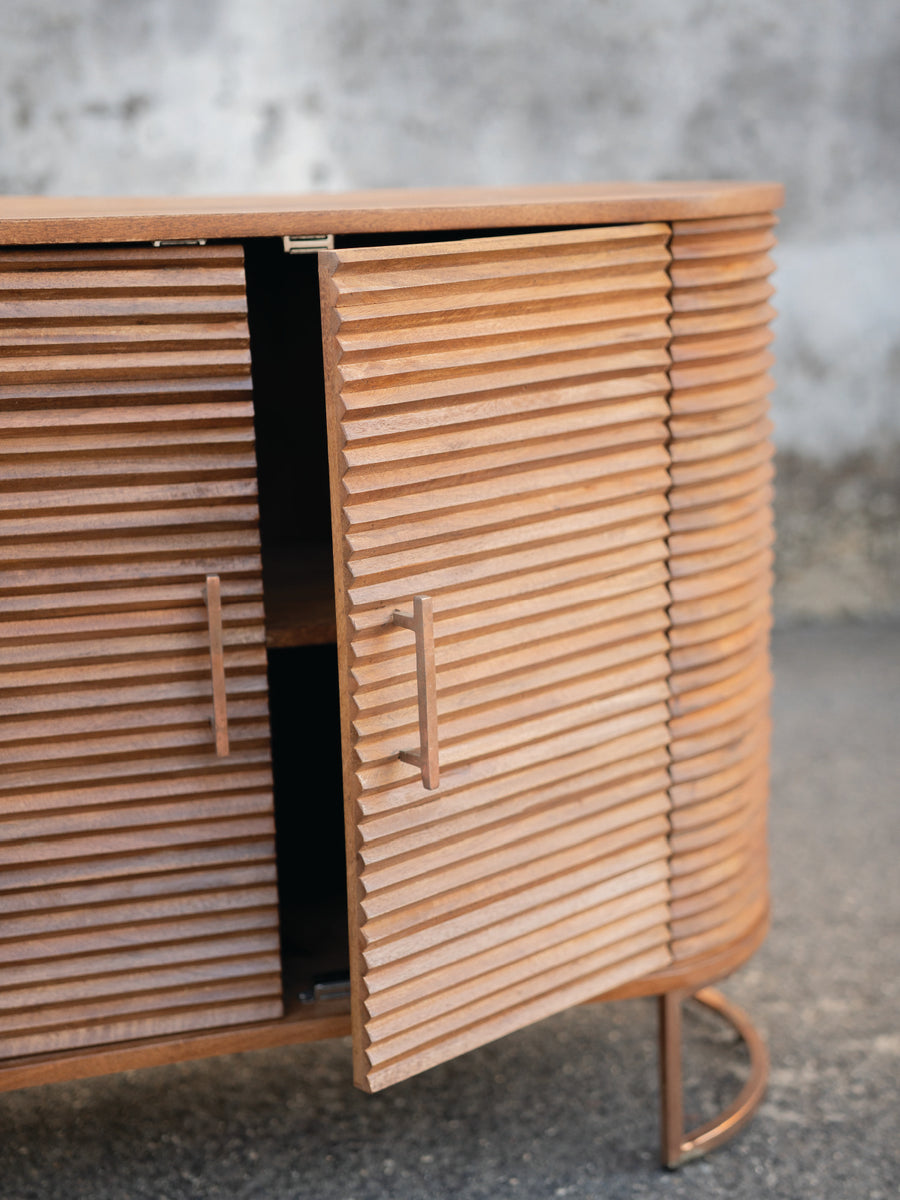 Large Wooden Bevel 4 Door Capsule – Celadon at Home