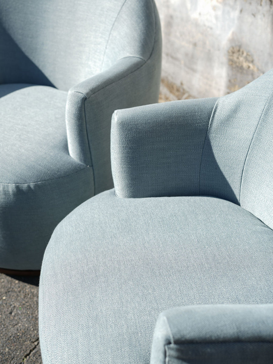 Clover Swivel Chair – Celadon at Home